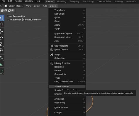 Shade Smooth In Blender Breaks Unity Import Of Fbx Unity Engine Unity Discussions