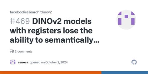 Dinov2 Models With Registers Lose The Ability To Semantically Represent