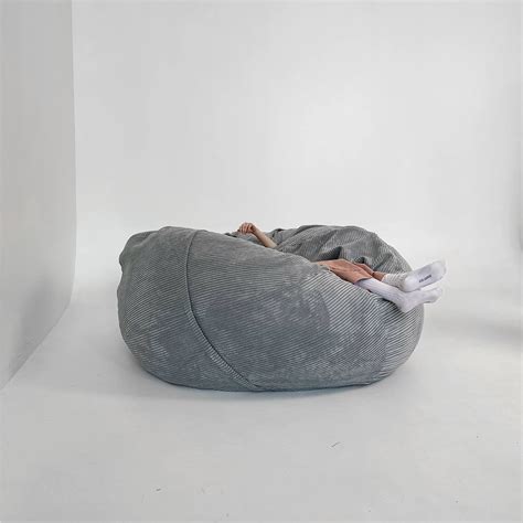 Великий пуф для дому Hmara Large Boucle Nata Sita Безкаркасні меблі