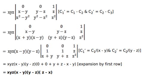Using Properties Of Determinants Prove That