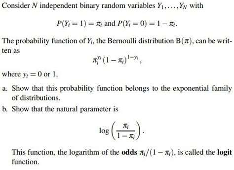 Solved Consider N Independent Binary Random Variables