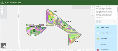 Mapping The Red Oak Rain Garden