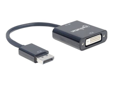 Ic Intracom Manhattan Displayport 1 2a To Dvi D Adapter Displayport 1 2a Male Computer Kabel