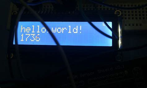 Arduino连接lcd1602屏 Arduino连接lcd1602屏