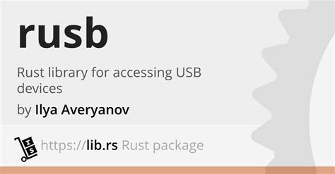 Rusb Rust HW Library Lib Rs