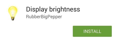 adjust display brightness right from your android s status bar no root