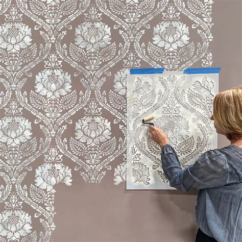 Mandala Stencils Diy Mandala Wall Art Bohemian Mandala Wallpaper