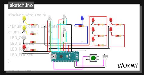 B Wing Circuit Rgb Engine Wip Wokwi Esp32 Stm32 Arduino Simulator