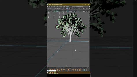 How to Create Realistic Trees in Autodesk Maya 2023 | Maya 2023 Modeling Tutorial - YouTube
