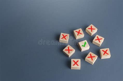 One Correct Option Among The False Ones Only Right Solution In