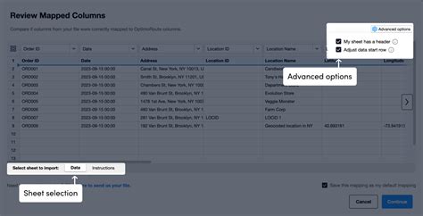 import orders from a spreadsheet optimoroute help center