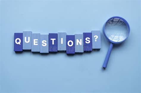 qna or questions and answers concept blue magnifying glass with text