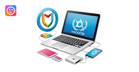 Un Logo De Un Equipo De Hackaton Que Se Llama Omcodevs Con El Símbolo Omega Y Dentro Una