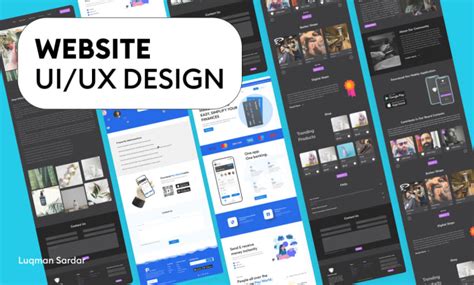 do responsive website landing page ui ux design by loqmansardar fiverr