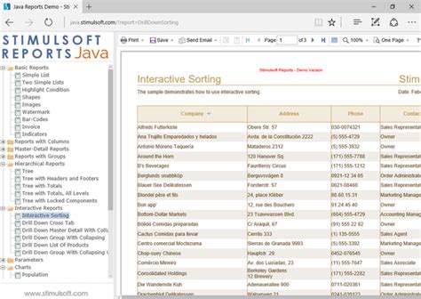 stimulsoft reports java prices