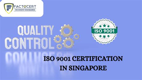 Iso 9001 Certification In Singapore What Are The Best Main Requirements For Obtaining Iso 9001