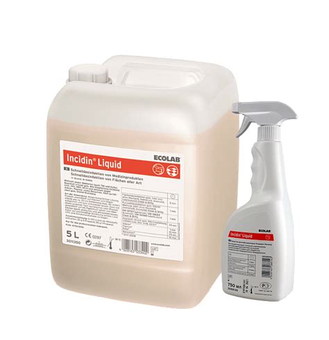 Ecolab Incidin Liquid Медицинский дезинфектант купить с доставкой по