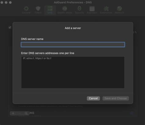 Macos Adguard Dns Knowledge Base