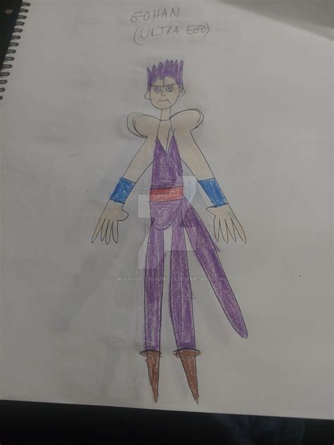 Gohan In Ultra Ego By Megahakeemxsonicsx On Deviantart