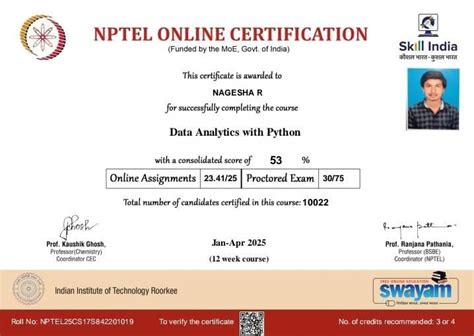dataanalytics python nptel lifelonglearning machinelearning ai