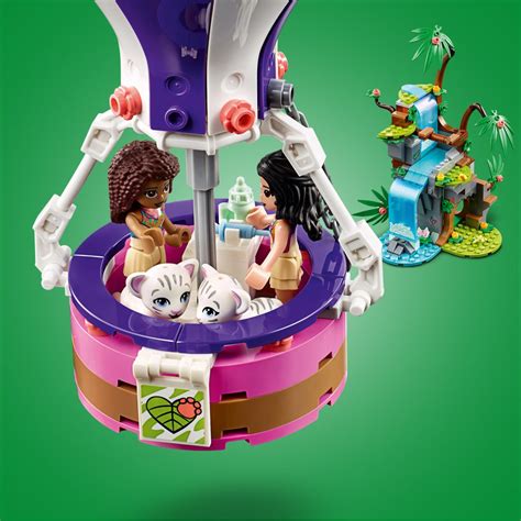 LEGO® Friends 41423 Le sauvetage des tigres en montgolfière | La Cabane ...