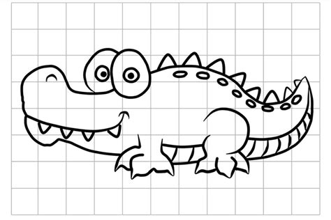 رنگ آمیزی تمساح برای کودکان کاغذ رنگی
