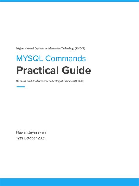 Mysql 12 Pdf