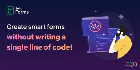 no code solution zoho forms