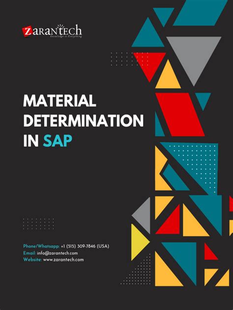 Material Determination In Sap Pdf Computer Science Software