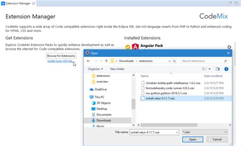 Codemix使用教程：扩展mixcode Link Csdn博客