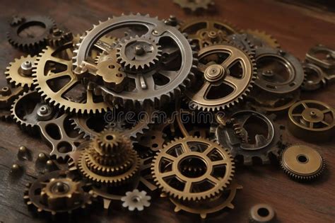 Gears And Cogwheels Generative Ai Stock Illustration Illustration Of Abstract Science 276687999