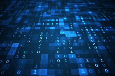 기술 개념입니다 이진 코드 배경입니다 3d 렌더링 된 그림입니다 순서에 대한 스톡 사진 및 기타 이미지 순서 작동하기 컴퓨터 Istock