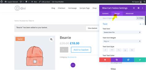 Building A Custom Woocommerce Product Page With Divi Square Internet