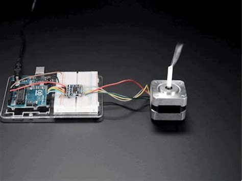 Controlling Stepper Motor Using Tb6612 Stepper Motor Driver Breakout