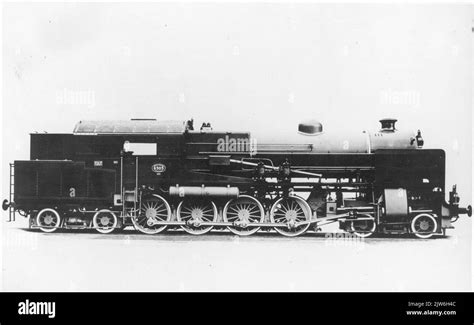 Image Of The Steam Locomotive No 6303 Series 6300 Of The Ns Stock