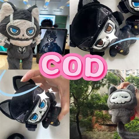 Cod Game Call Of Duty Doll Plush Ghost Peripheral Cotton Doll