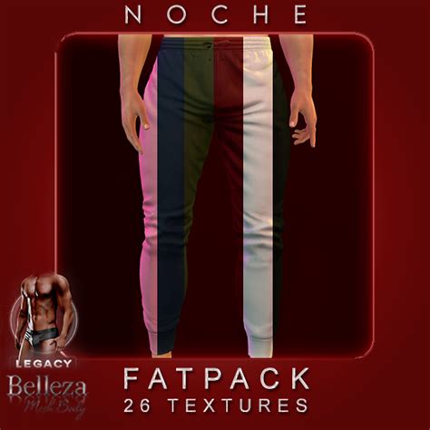 Second Life Marketplace Noche Juan Sweatpants Fatpack