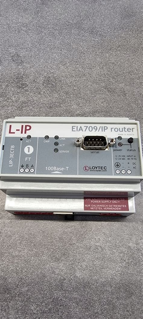 Loytec L IP EIA709 IP router LIP 3ECTB Cena Opinie Urządzenia sieciowe 12696421552 Allegro