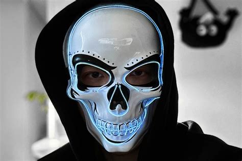 파티·이벤트용품 할로윈 Led 마스크 파티 해골 가면 코스튬 오늘의집 쇼핑