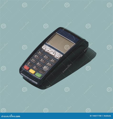 Point Of Sale Terminal Stock Illustration Illustration Of Transaction