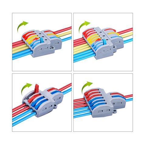 10pcs Quick Wire Connector Lt Spl Universal Wiring Grandado