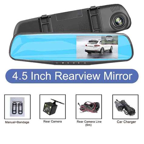 Автомобильный тахограф addkey 1080p видеорегистратор, авто 4,5-дюймовое ...