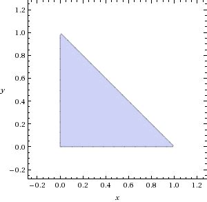 Calculus Integration Over A Triangle Mathematics Stack Exchange