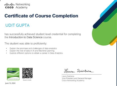 Udit Gupta On Linkedin Datascience Introtodatascience Cisconetworkingacademy Coursecompletion