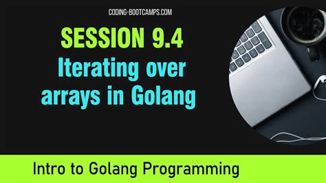 Go Programming Session 94 Iterating Over An Array In Golang Youtube