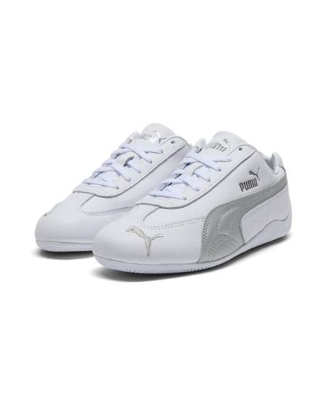 Puma Speedcat Leather Sneakers In White Lyst