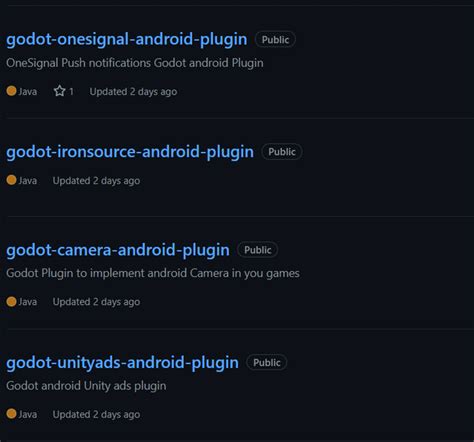 godot useful android plugins r godot