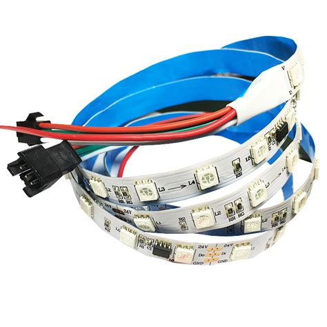 60d Ws2811 Rgbic Dmx Digital Addressable Rgb Led Strip Light