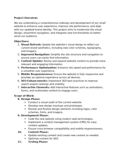Project Overview Pdf