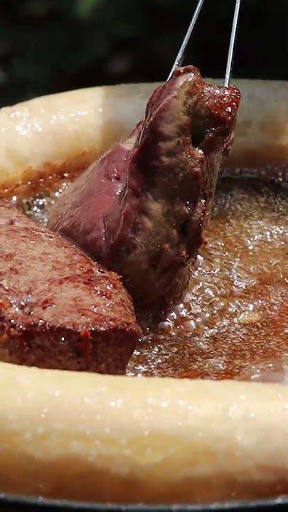 대창 기름에 싱싱한 소 간을 튀겨봤어요 Youtube